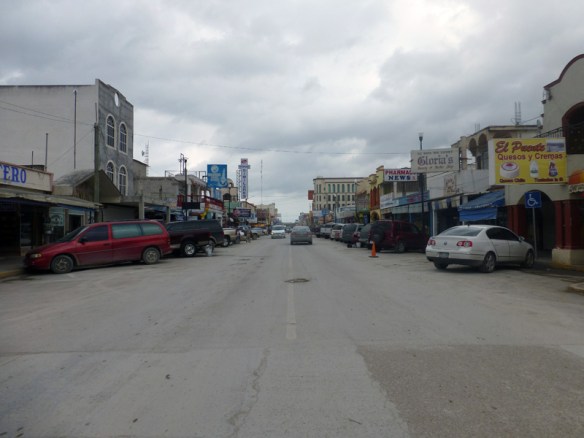 Downtown Progreso Yucatan Minor Milton Damage In Mexican State Of